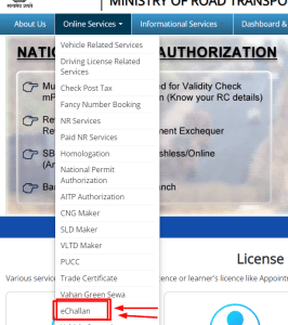 How To Check E Challan Parivahan Online Though Parivahan?