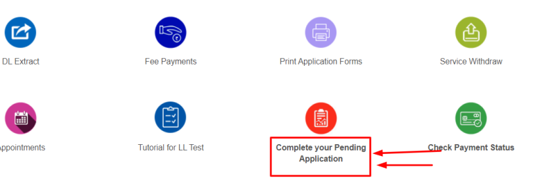 How To Check Parivahan Application Status DL, Vehicle & Challan