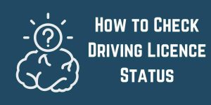 Check Driving License Details Online - Licence Online Check 2024