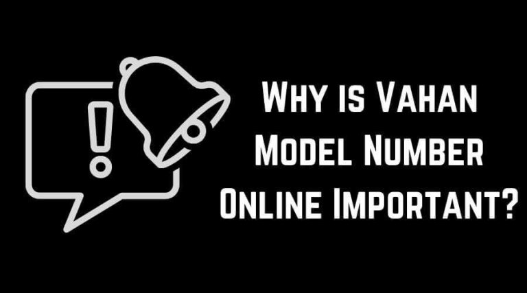 Vahan Model Number Online - Using Parivahan - Vahan Info