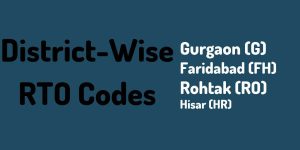 Haryana RTO List With Office Name & District Address