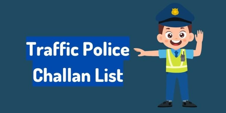 Challan List With RTO, Two Wheeler, Police & Traffic Challan List ...
