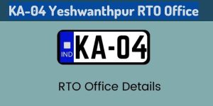 Yeshwanthpur RTO Office KA-04 & Online Services