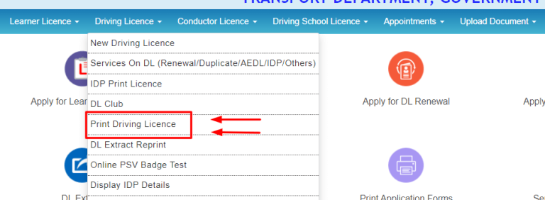 Download Driving Licence PDF Through Parivahan - Easy Steps